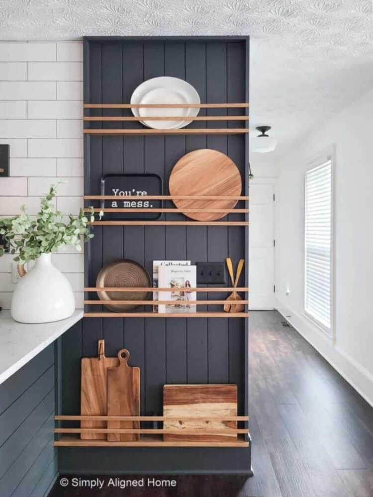 25 Practical DIY Plate Rack Designs for Organized Storage