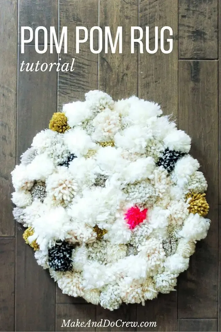 15 Fun DIY Pom Pom Rug Designs for Playful Spaces