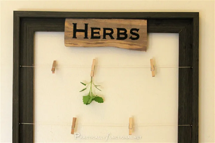 24 Practical DIY Herb Drying Rack Ideas for Fresh Herbs