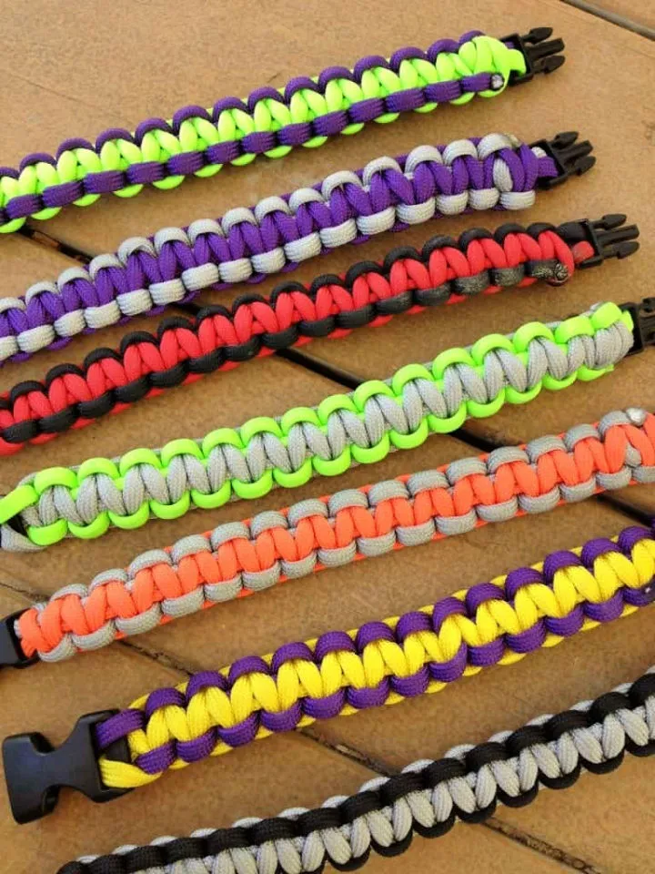 24 Creative DIY Paracord Bracelet Designs for Outdoor Enthusiasts