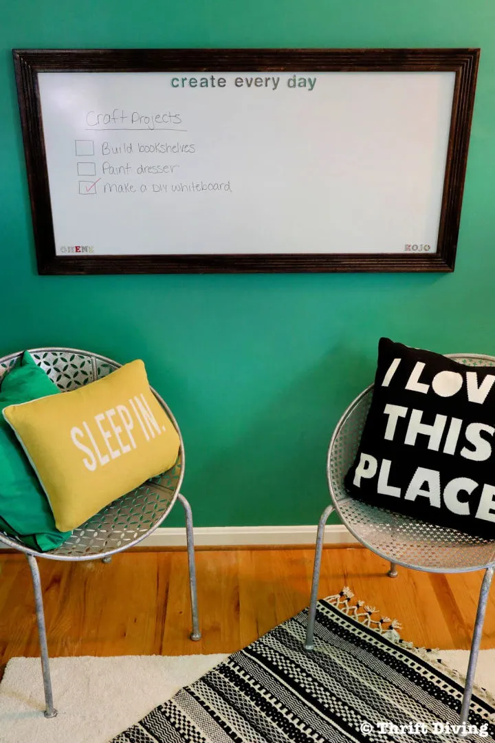 25 Fun DIY Whiteboard Ideas for Organized Spaces