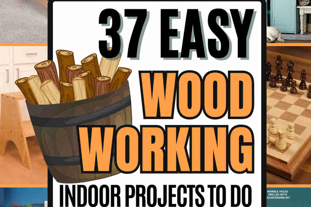 25 DIY Indoor Woodworking Projects Ideas & Plans