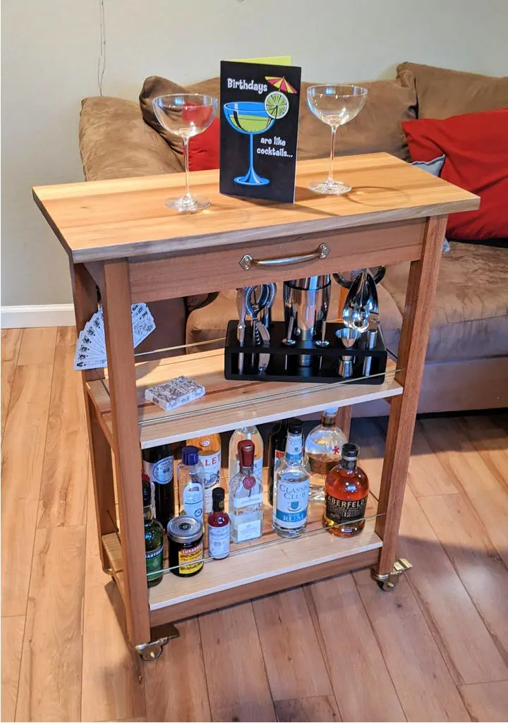 23 DIY Bar Cart Ideas for Organized and Elegant Beverage Stations
