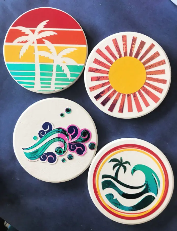 36 Unique DIY Coaster Designs for Home Décor