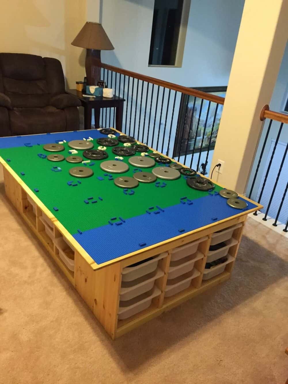 19 Creative DIY Lego Table Ideas for Kids and Adults