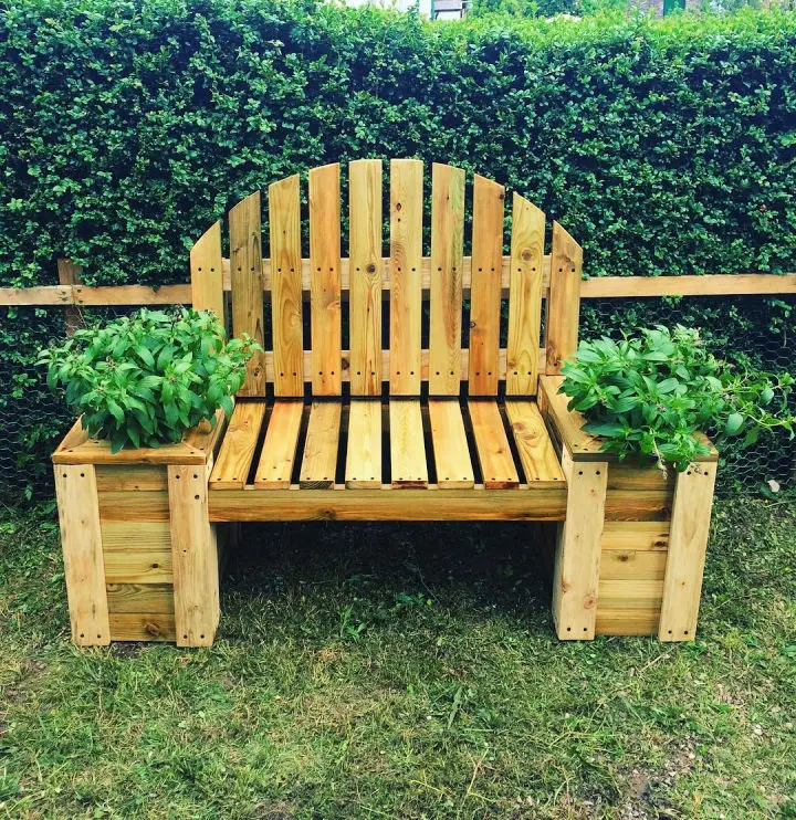 35 Creative DIY Wood Pallet Bench Ideas & Blueprints
