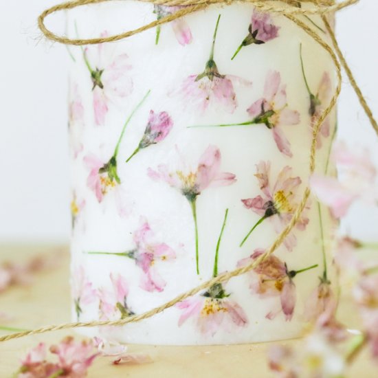 25 DIY Decorated Candle Ideas for Stylish Ambiance
