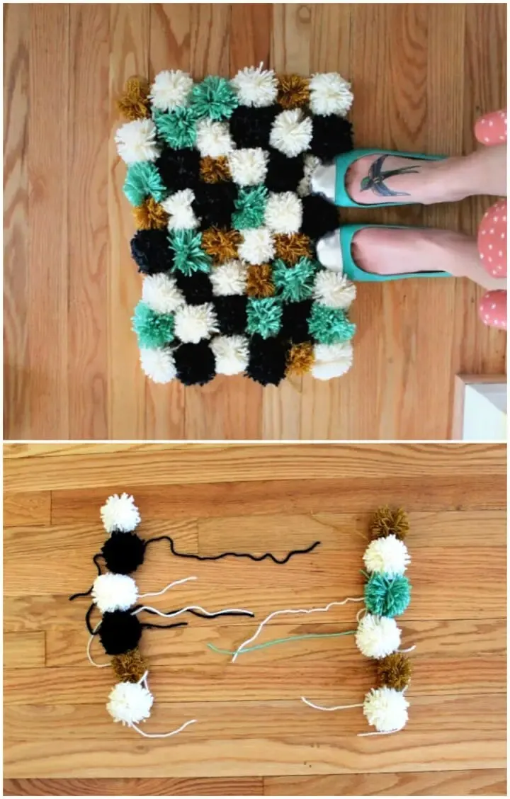 15 Fun DIY Pom Pom Rug Designs for Playful Spaces