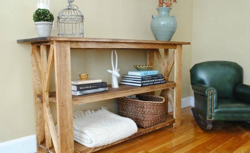 14 DIY Console Table Ideas: Build Your Own Stylish and Functional Table