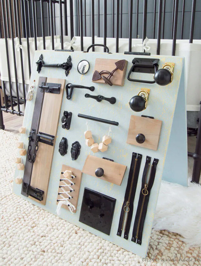 22 Creative DIY Toddler Busy Board Ideas & Designs