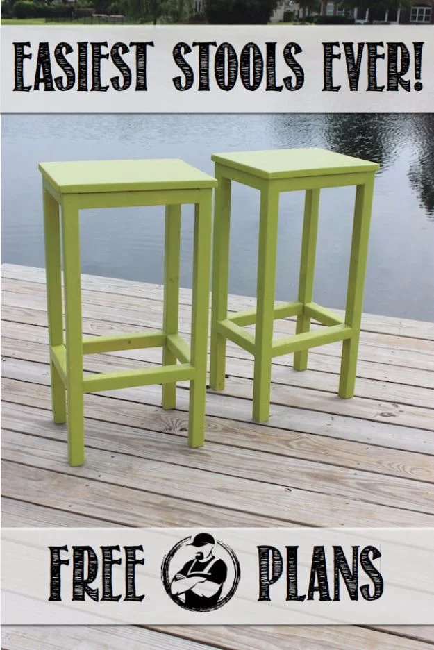 27 DIY Barstool Ideas to Elevate Your Kitchen and Dining Areas