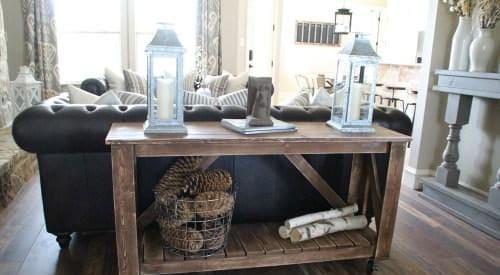 14 DIY Console Table Ideas: Build Your Own Stylish and Functional Table