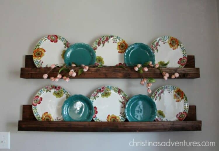 25 Practical DIY Plate Rack Designs for Organized Storage