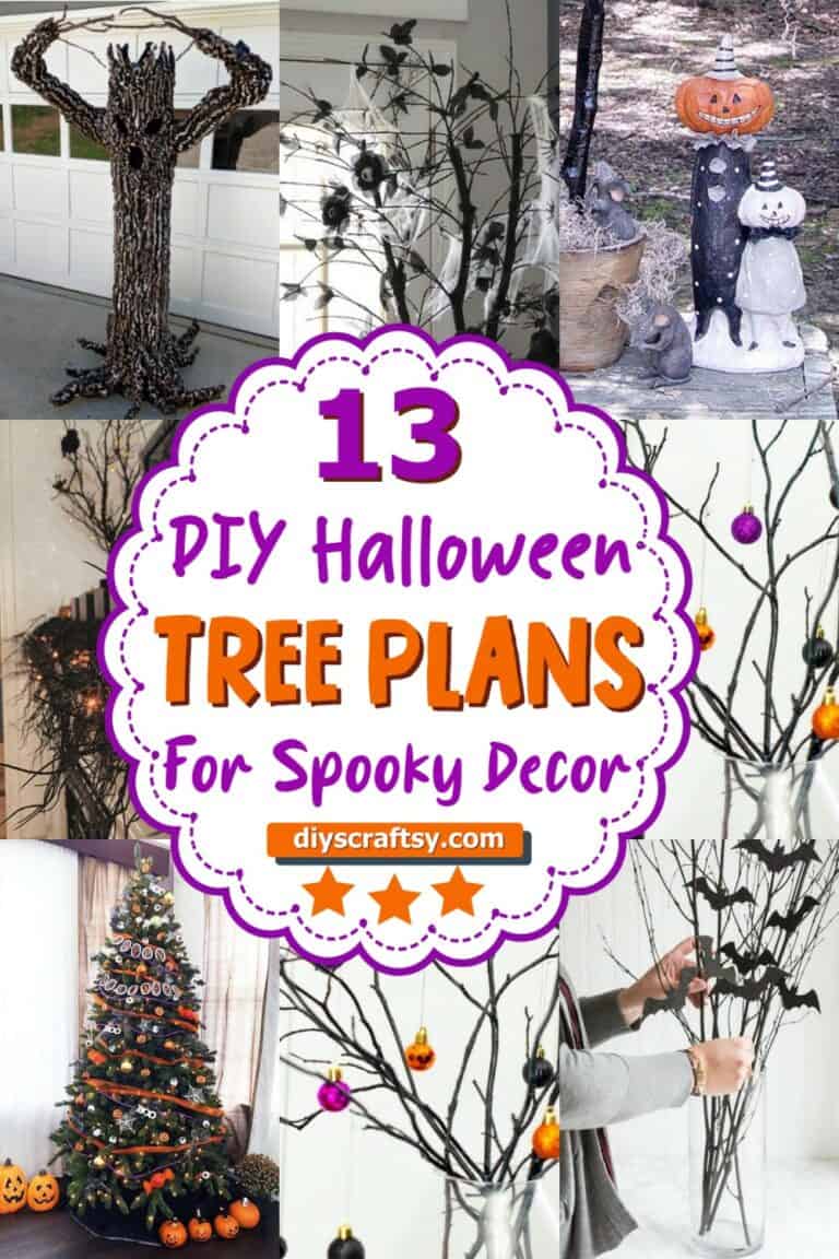 14 Creative DIY Halloween Tree Ideas for Fun Celebrations