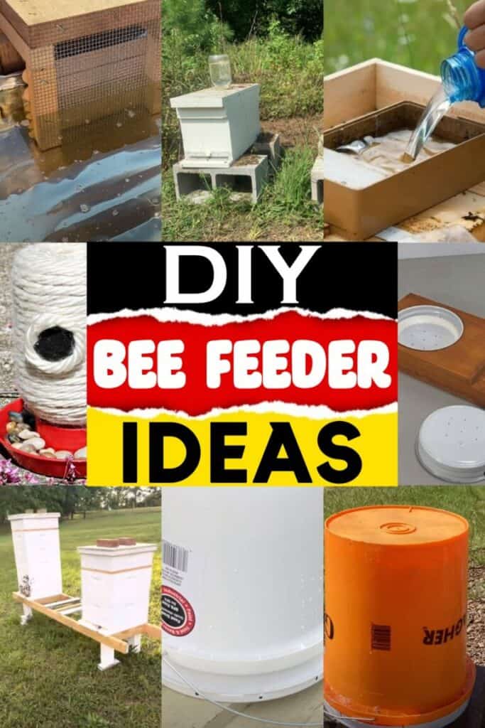 20 DIY Bee Feeder Ideas & Plans for Sustainable Beekeeping