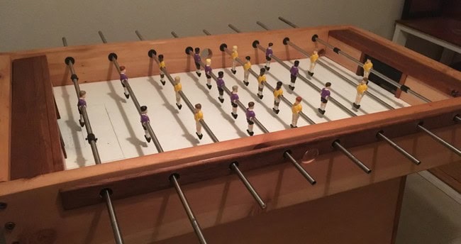 25 DIY Foosball Table Ideas