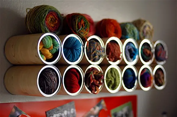 14 Clever DIY Yarn Holder Ideas for Knitting Enthusiasts