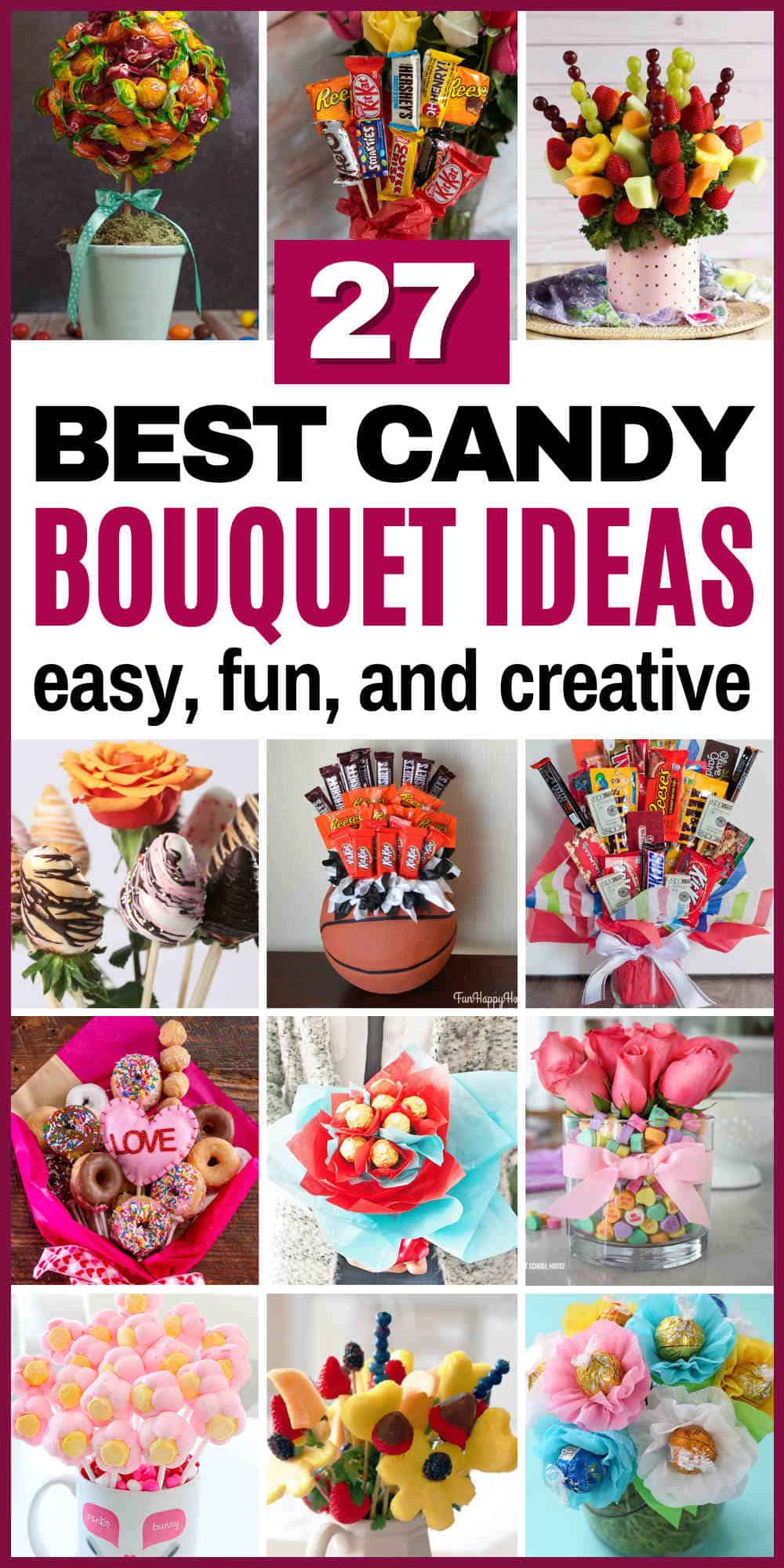 36 Delightful DIY Candy Bouquet Ideas for Every Occasion