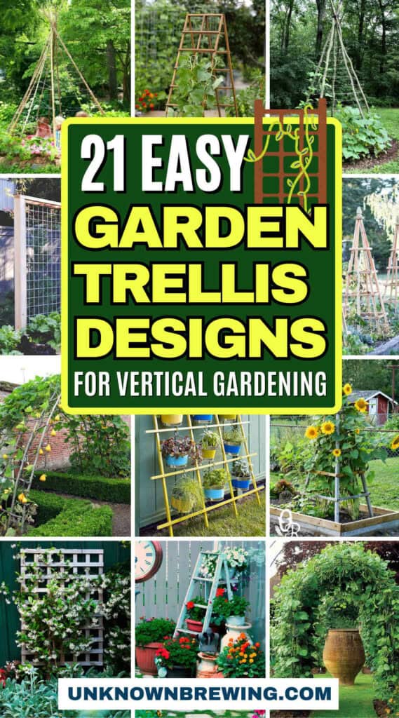 21 Creative DIY Arch Trellis Designs to Enhance Your Garden