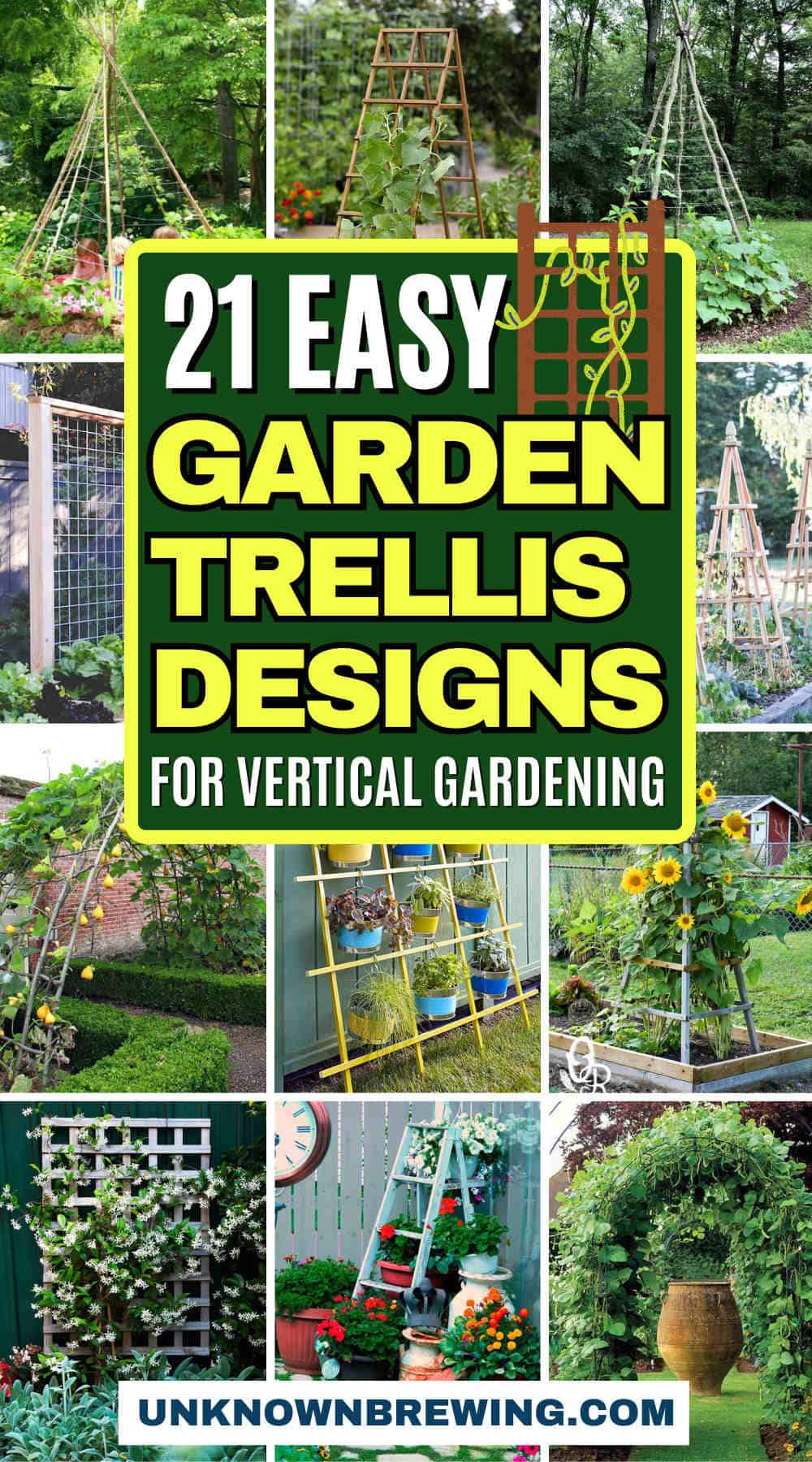 21 Creative DIY Arch Trellis Designs to Enhance Your Garden