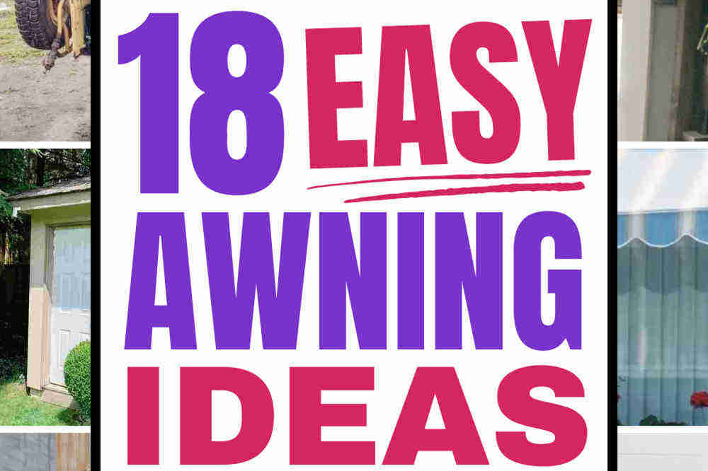 28 Creative DIY Awning Projects You Can Try Today