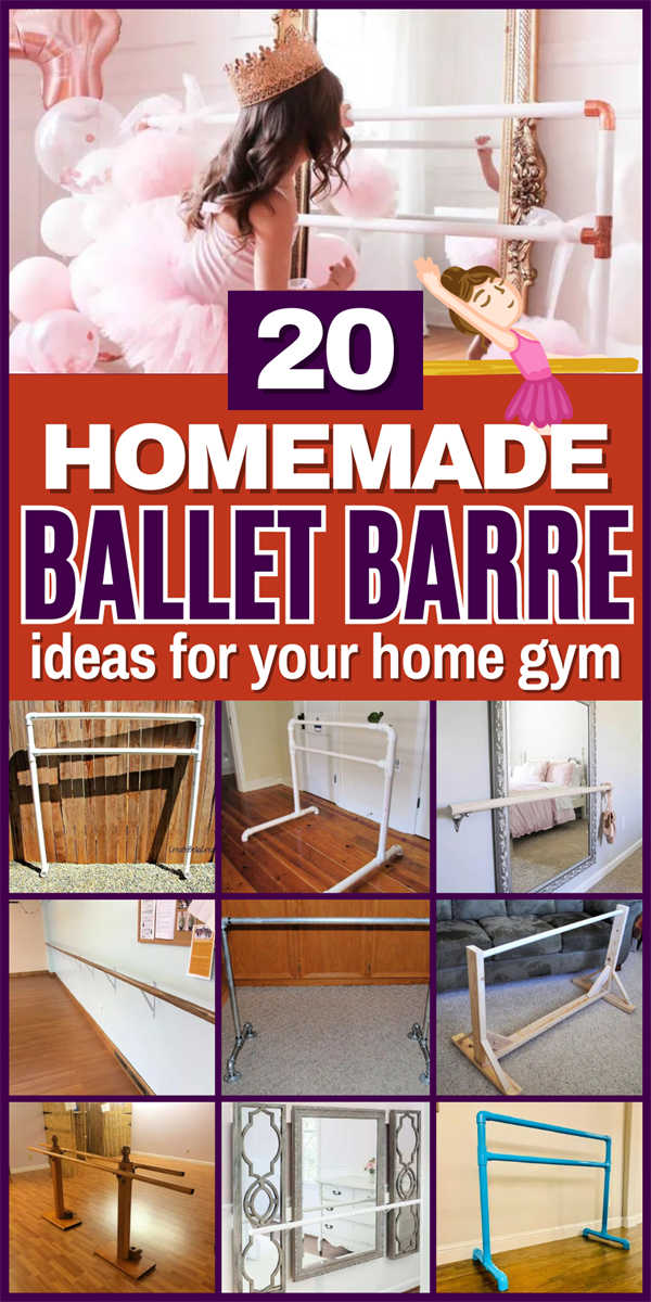 20 Creative DIY Ballet Barre Designs for Dance Enthusiasts