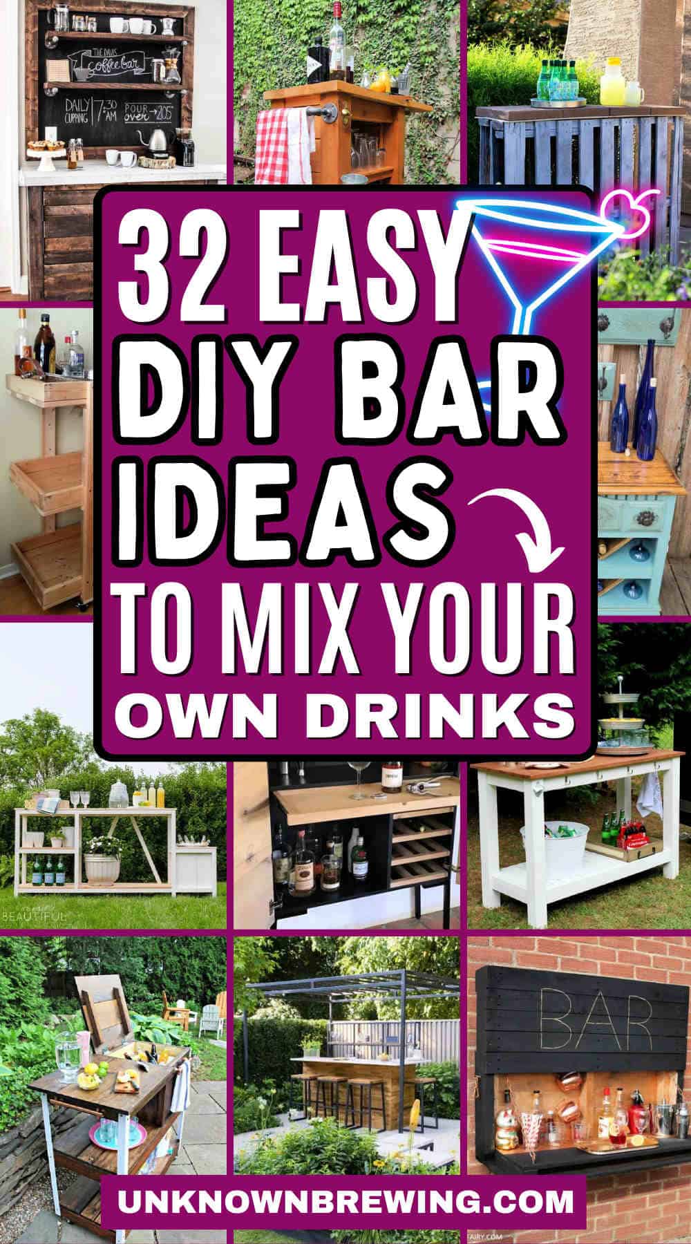 32 DIY Bar Ideas for Every Space and Style