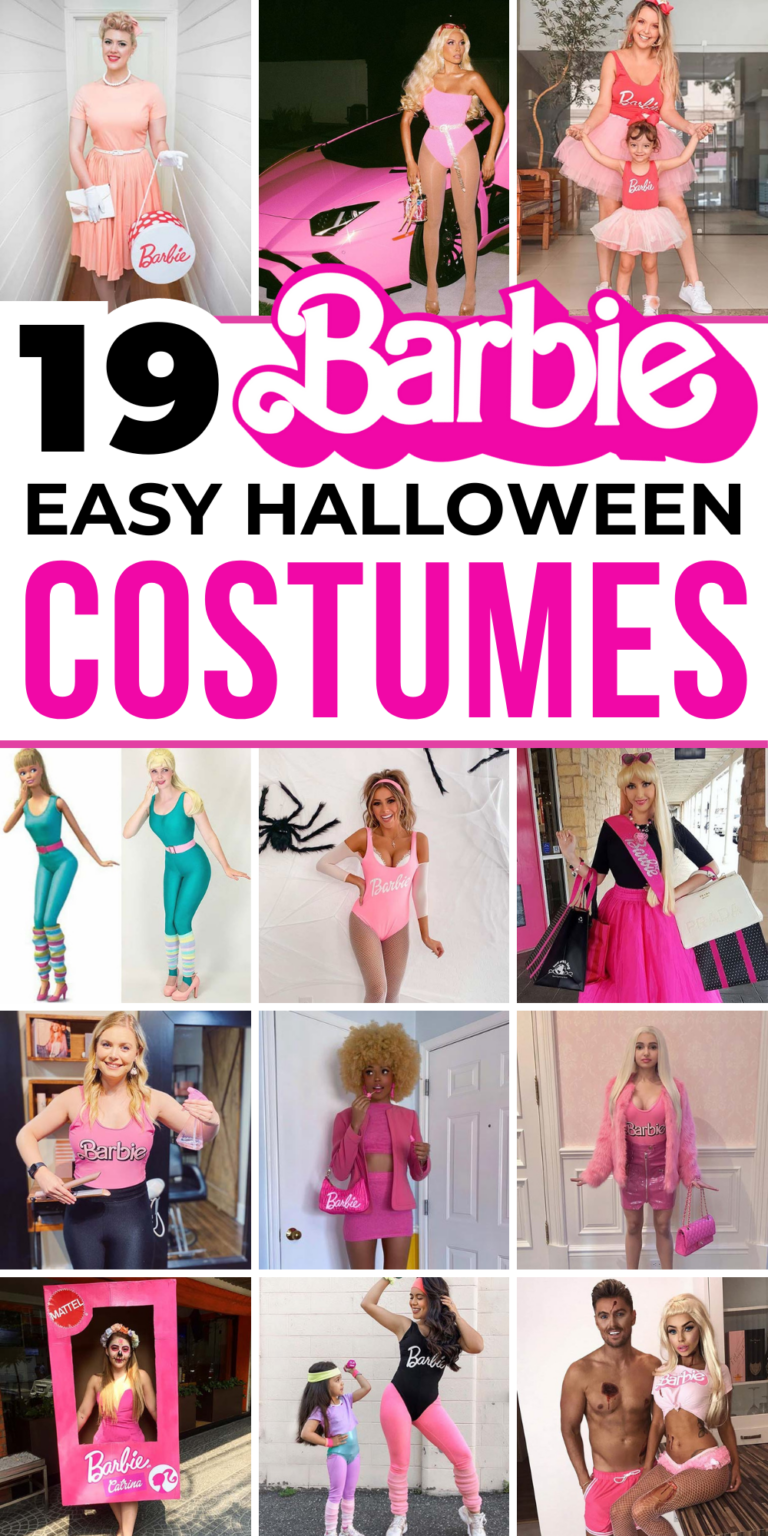 19 Fun Barbie Halloween Costume Ideas for a Glamorous Night