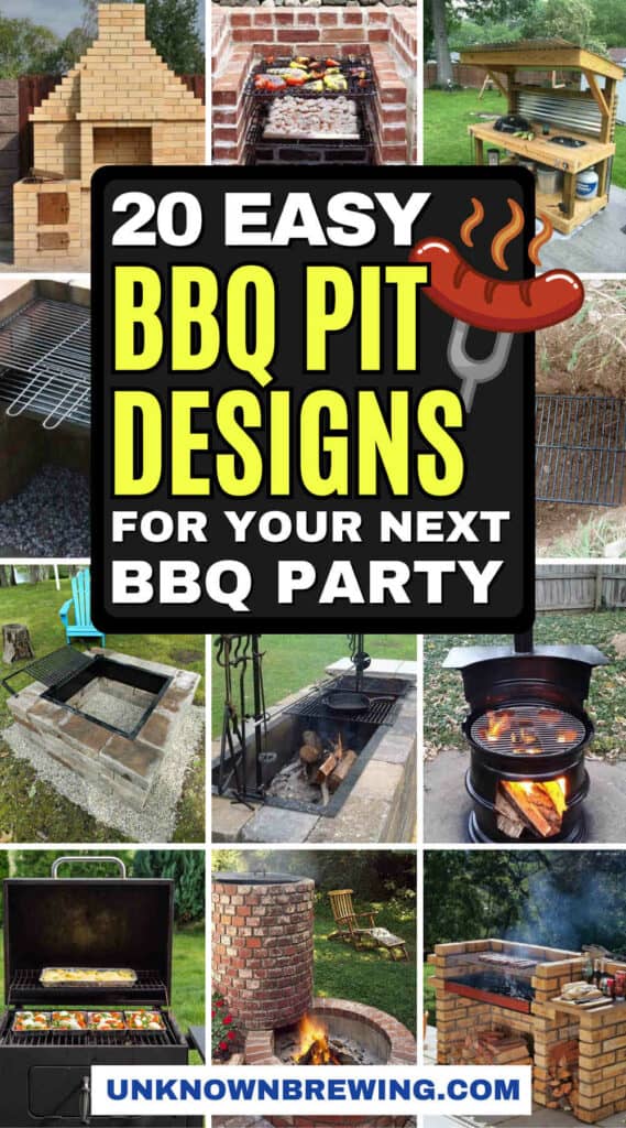 35 DIY BBQ Pit Ideas & Plans for Delicious Outdoor Grilling