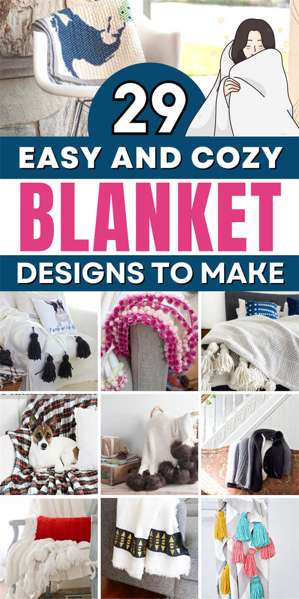29 DIY Blanket Designs and Plans for Every Season