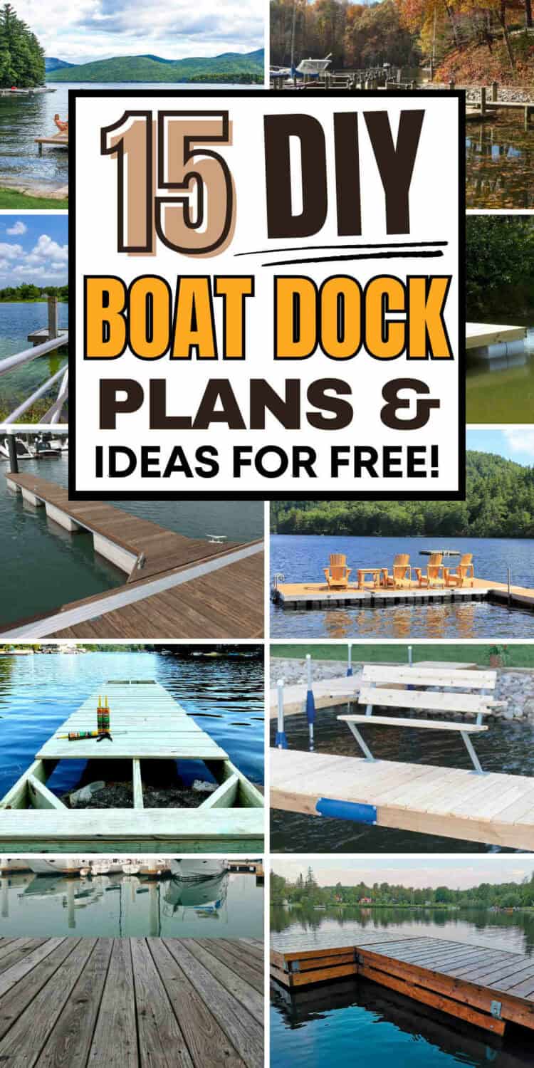 21 DIY Boat Dock Ideas You Can Build Yourself