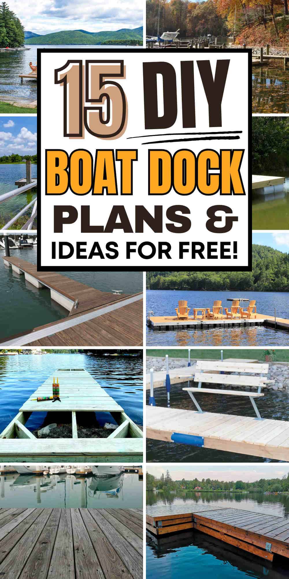 21 DIY Boat Dock Ideas You Can Build Yourself