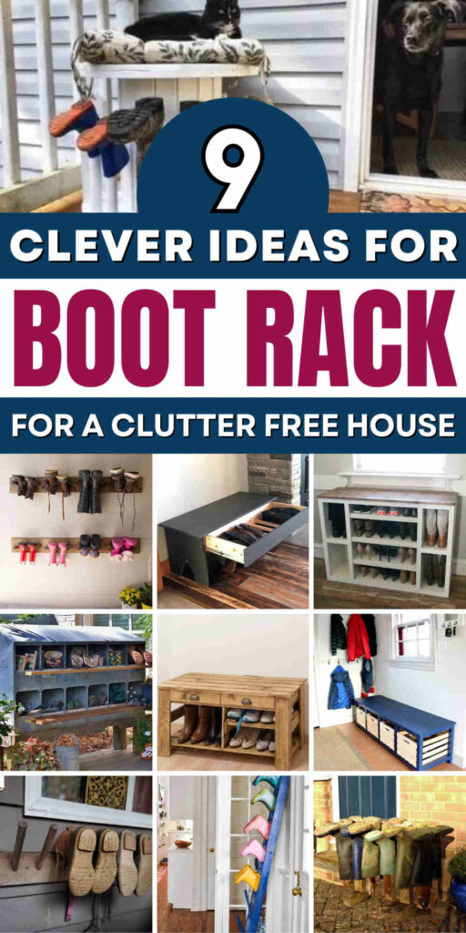 9 Easy DIY Boot Rack Projects for Efficient Boot Storage