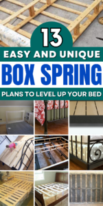 13 DIY Box Spring Ideas for a Stylish Bedroom
