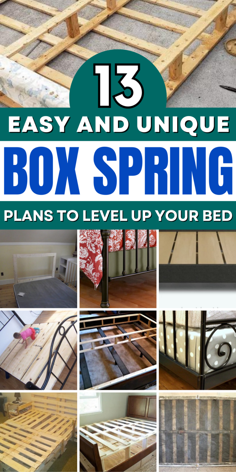 13 DIY Box Spring Ideas for a Stylish Bedroom