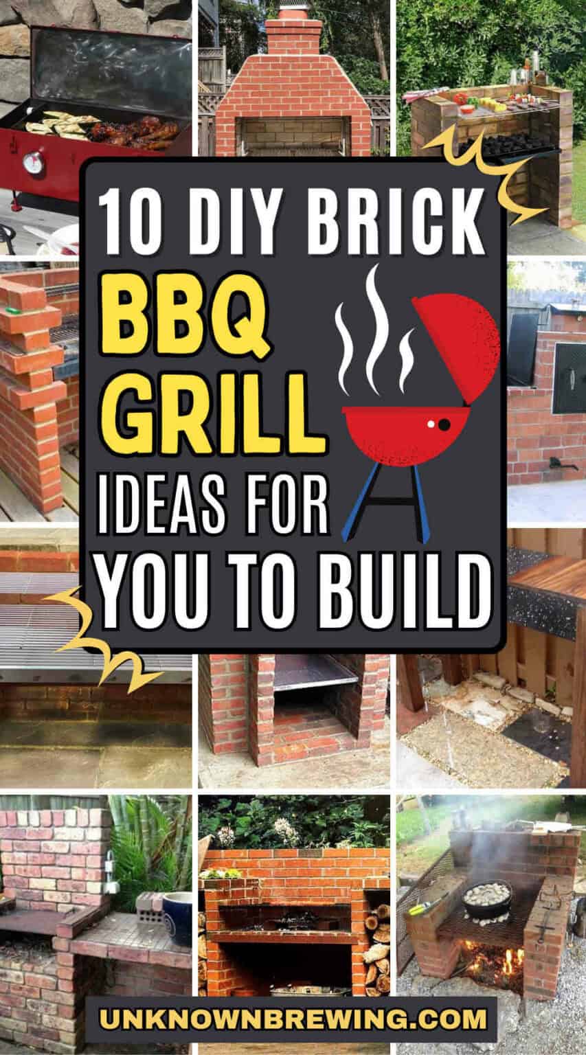 10 Creative DIY Brick BBQ Grill Ideas for Outdoor Cooking