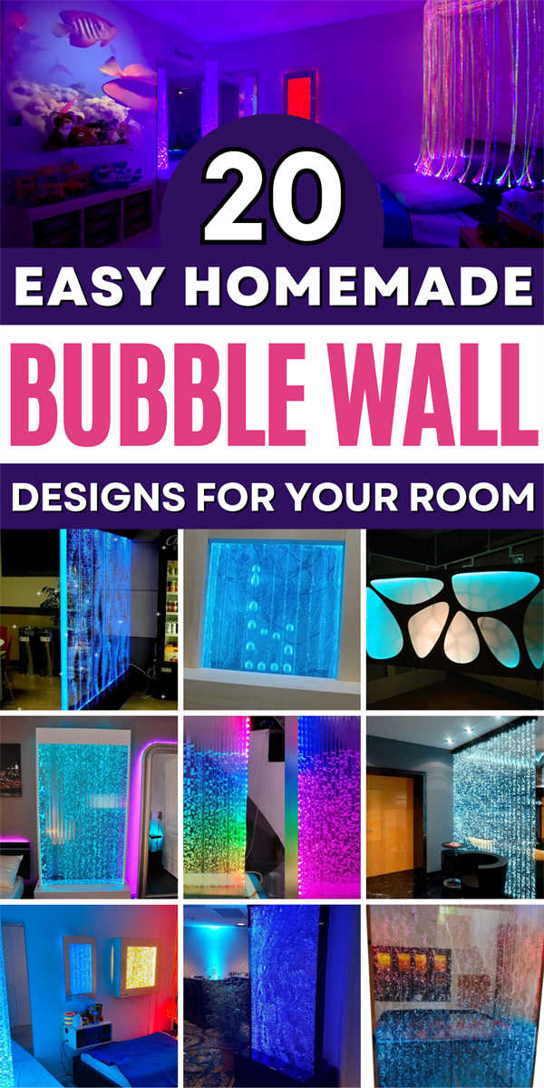 20 Creative DIY Bubble Wall Designs for Modern Interiors