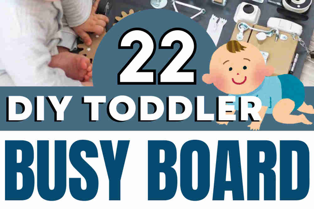 22 Creative DIY Toddler Busy Board Ideas & Designs