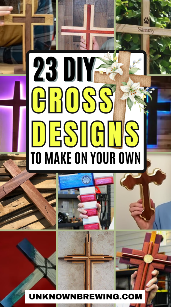 23 Inspiring DIY Cross Ideas for Home Décor