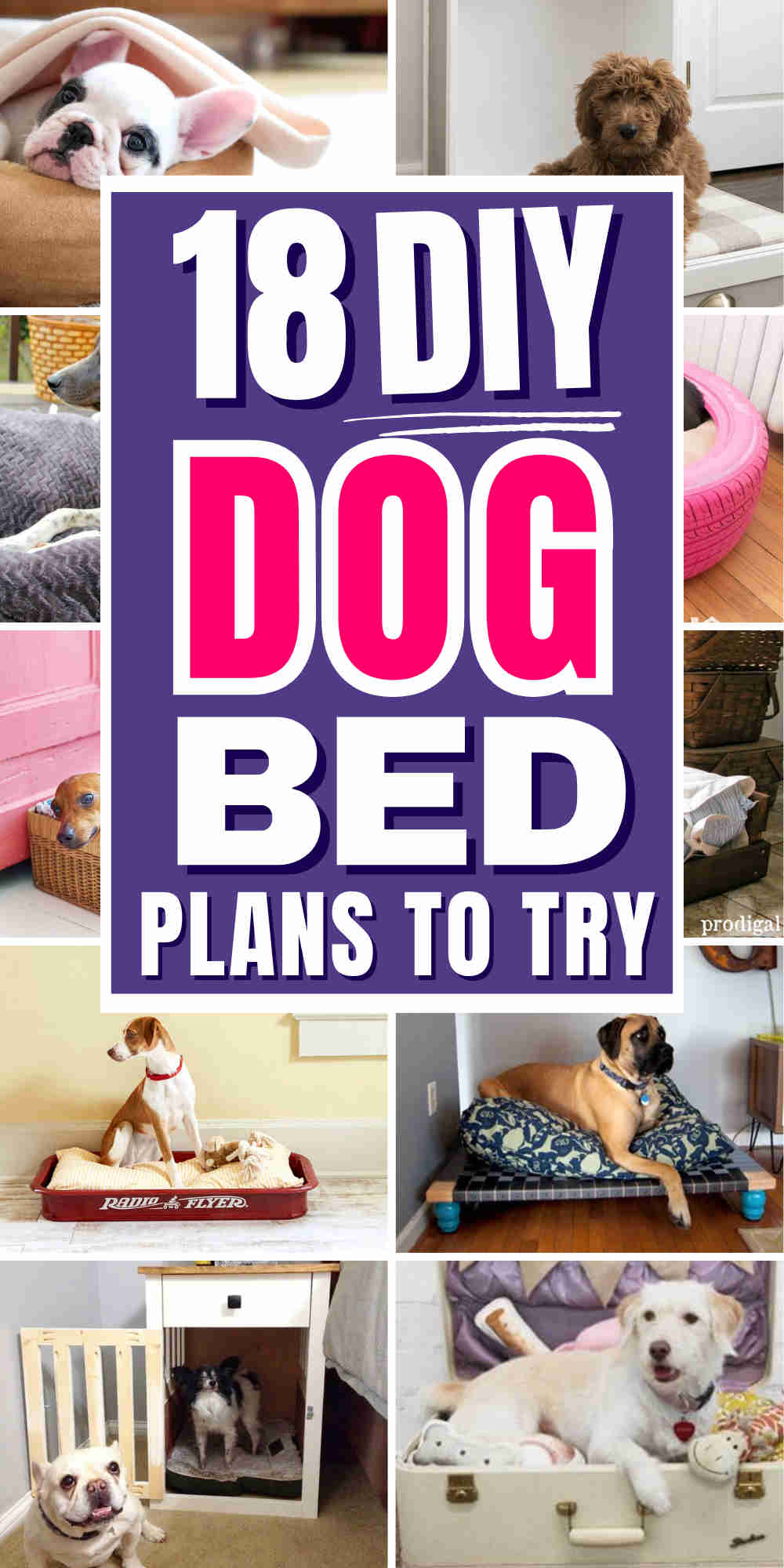 18 Cozy DIY Dog Bed Ideas & Plans for Your Furry Friend