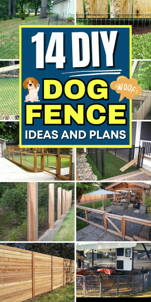 14 Creative DIY Dog Fence Ideas for Every Yard