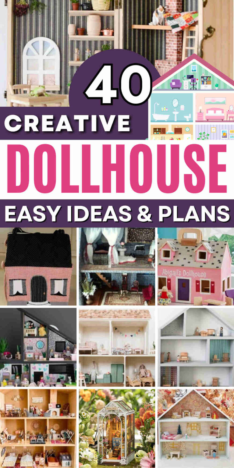 40 Charming DIY Dollhouse Ideas for Creative Play