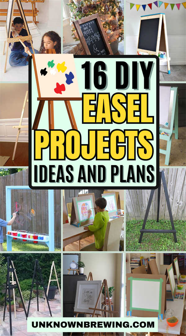 16 Creative DIY Easel Projects Ideas for Artists of All Levels