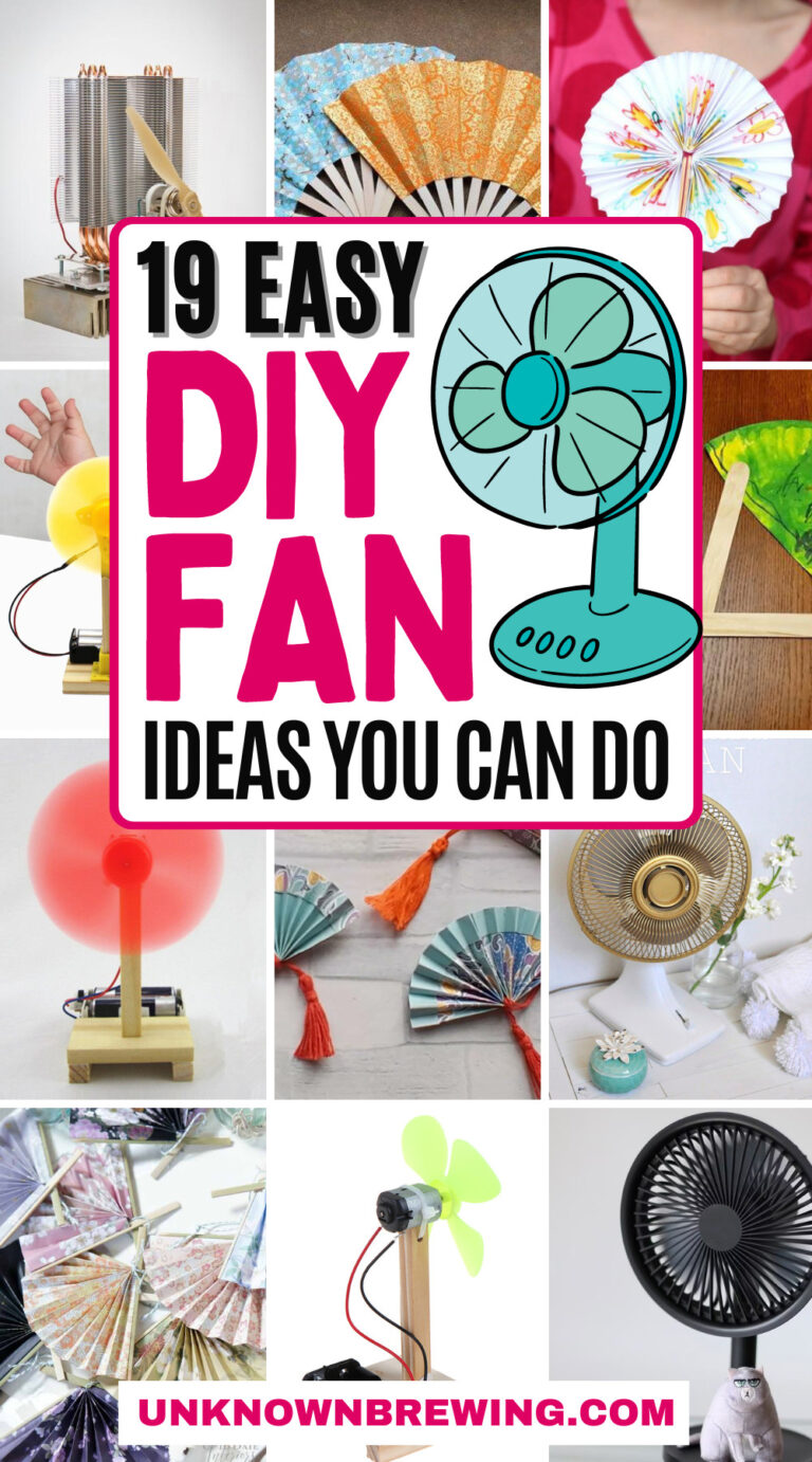 19 DIY Fan Ideas: Creative Ways to Beat the Heat at Home