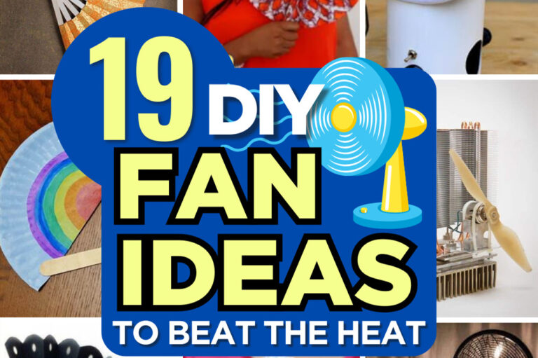19 DIY Fan Ideas: Creative Ways to Beat the Heat at Home
