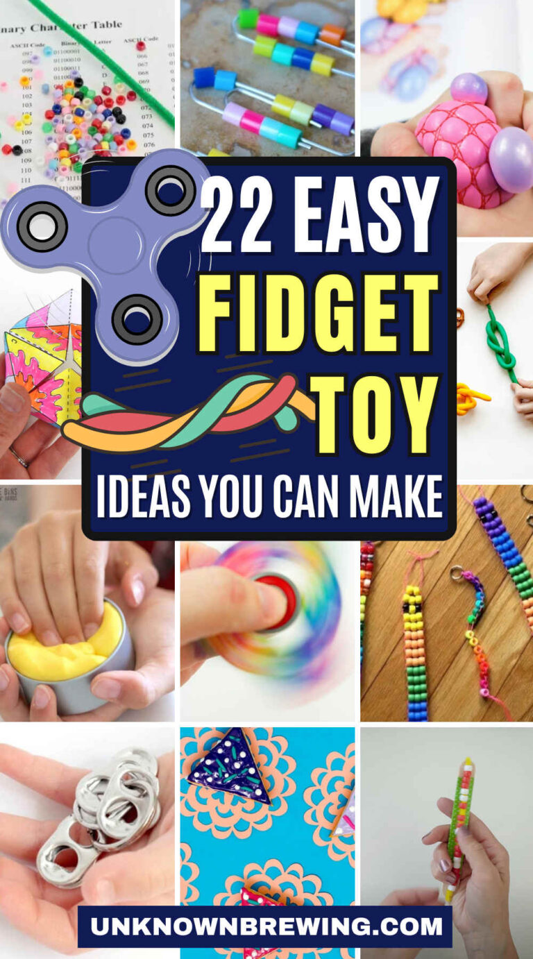 22 Creative DIY Fidget Toy Designs for Stress Relief