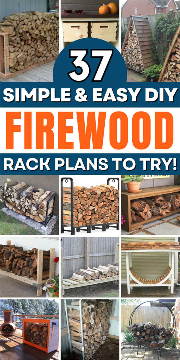 37 Simple DIY Firewood Rack Ideas for Cozy Spaces
