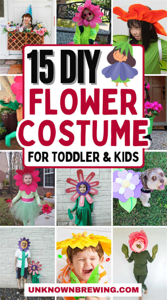 15 DIY Flower Costume Designs for Festivals and Events