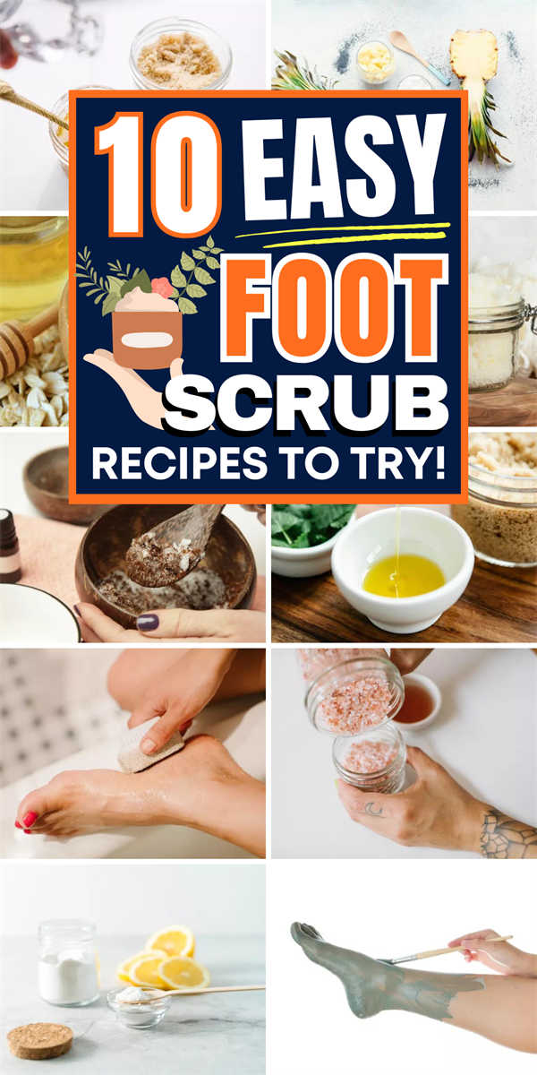 10 Best DIY Homemade Foot Scrub Recipes