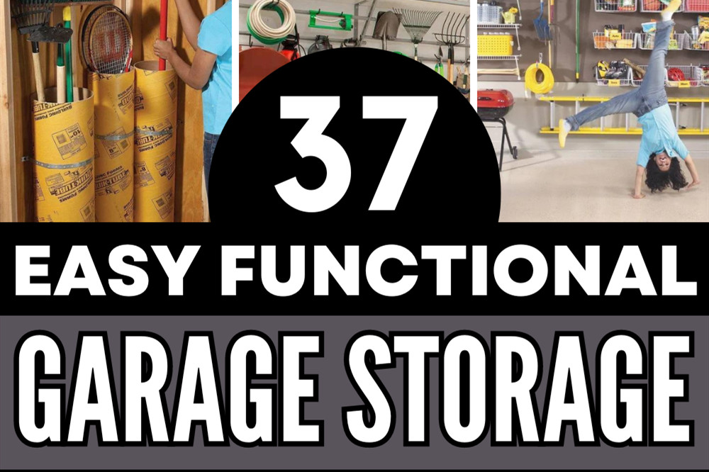 37 Smart DIY Garage Storage Ideas to Maximize Space